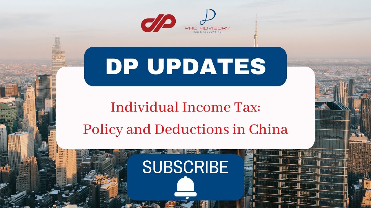 Individual Income Tax: Policy and Deductions in China - YouTube