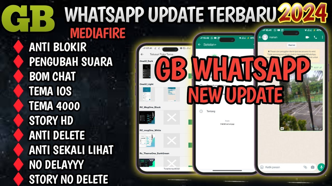 GB Whatsapp Terbaru 2024 || Whatsapp Mod Anti Banned || GB Whatsapp ...