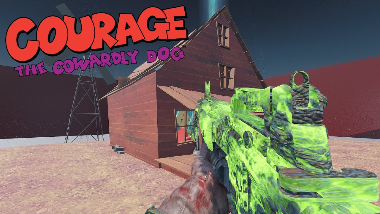 COURAGE THE COWARDLY DOG REIMAGINED - BLACK OPS 3 CUSTOM ZOMBIES - YouTube
