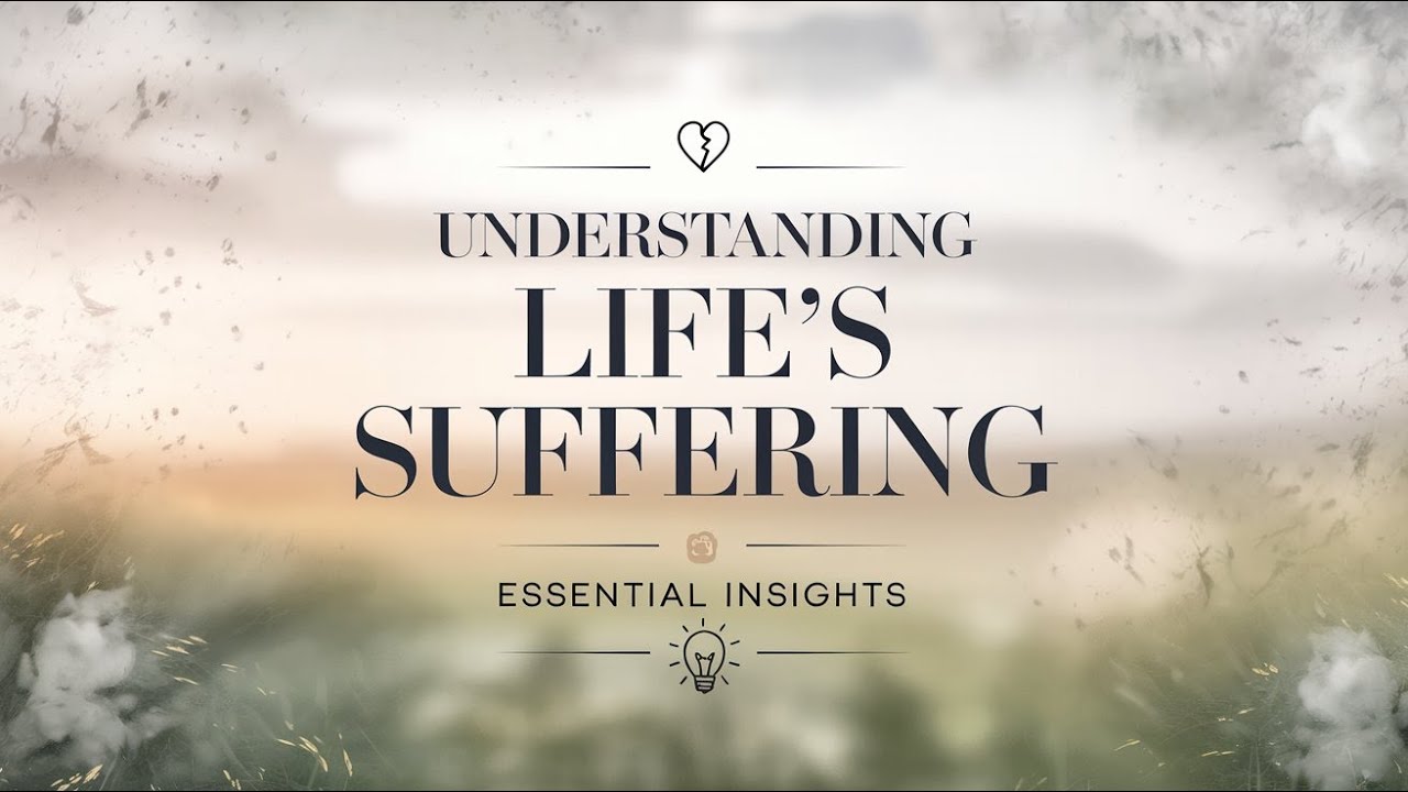 Understanding Life's Suffering: Essential Insights - YouTube