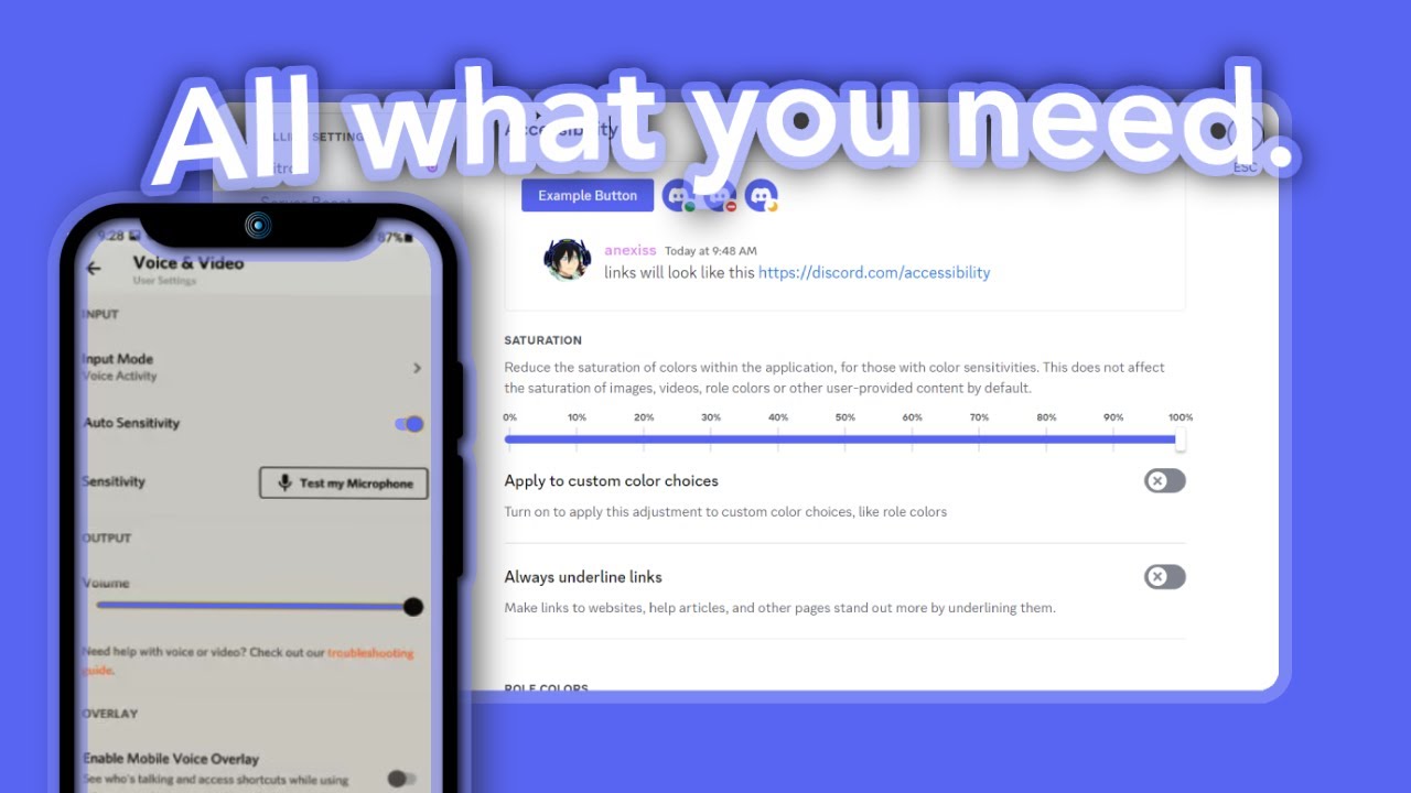 All what you need about DISCORD SETTINGS. - YouTube