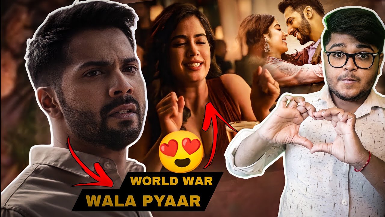 World War Wala Pyaar..? | Bawaal trailer review | Varun Dhawan | Janhvi ...