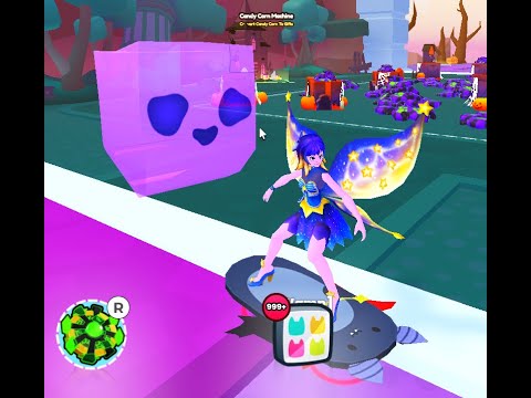 WIN A HUGE GLOWY THE GHOST!!!!!!! - pet simulator 99 - YouTube