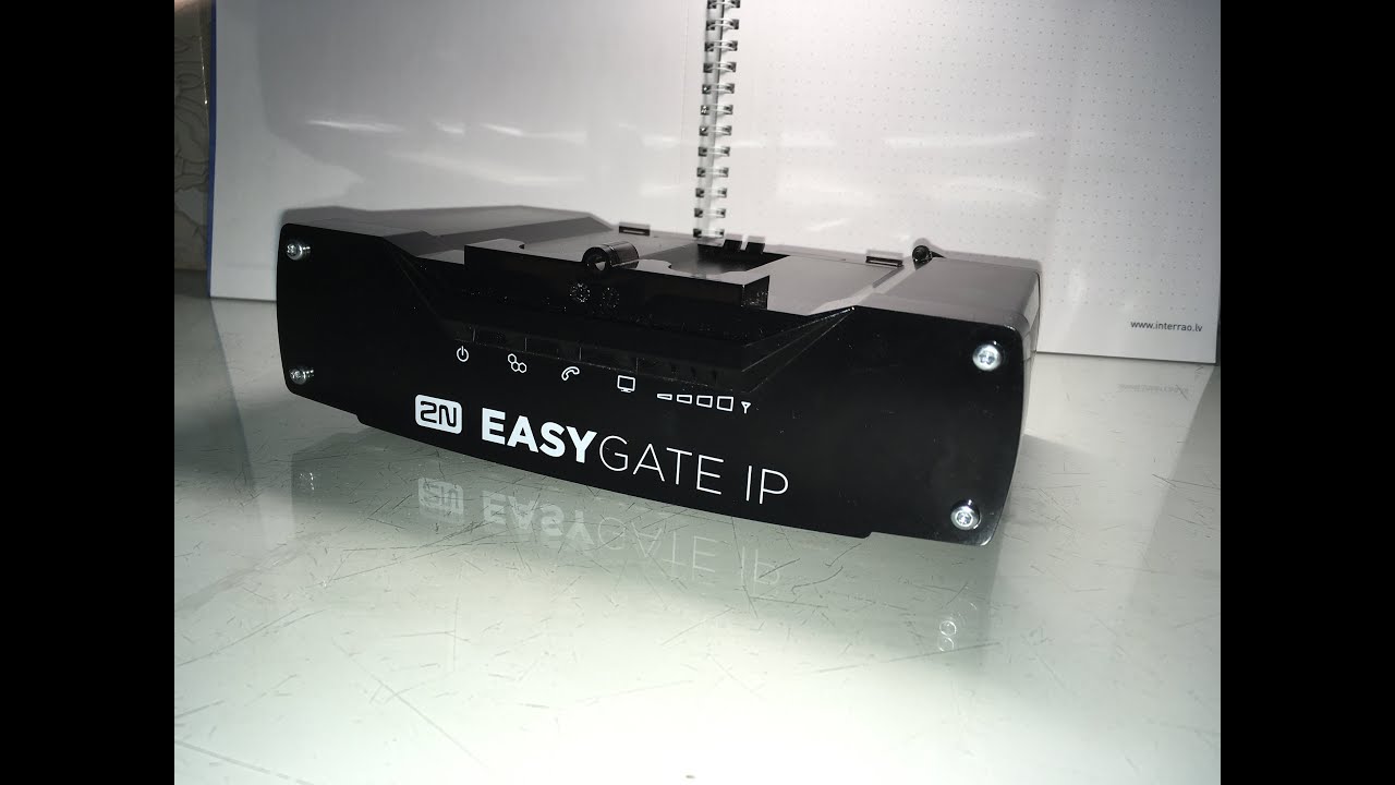 2N® EASYGATE IP + 2N® Lift1 Переговорная система для лифтов - YouTube