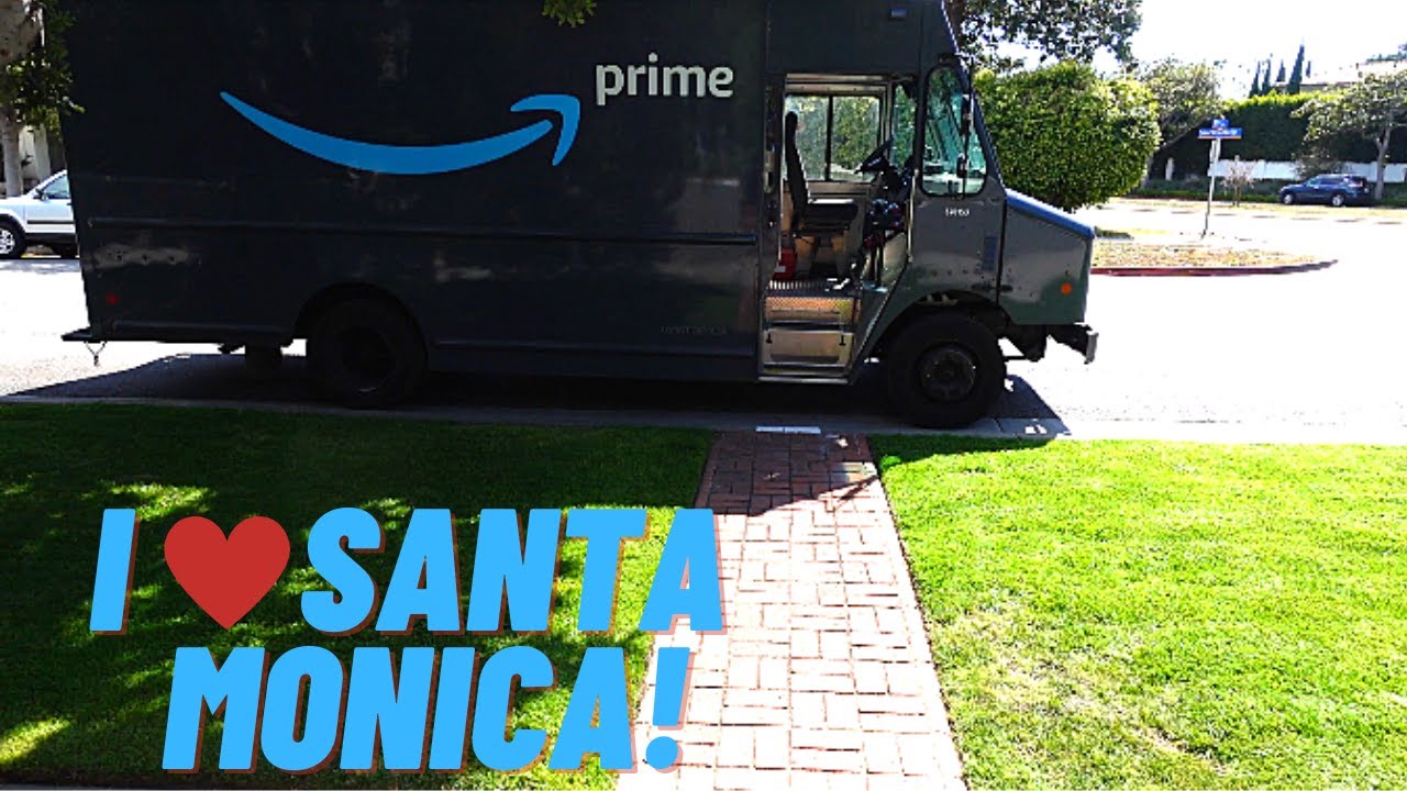 Amazon Step Van Driver.. In Santa Monica - YouTube