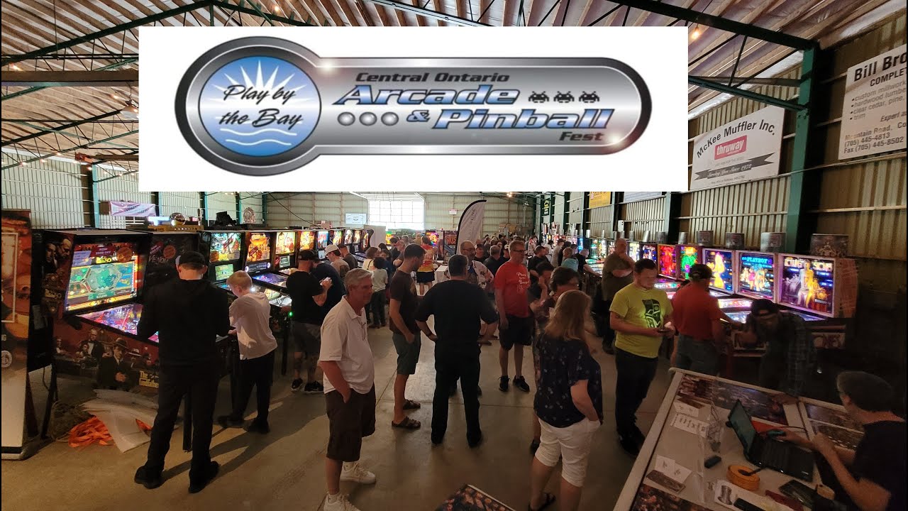 Central Ontario Arcade & Pinball Fest 2024 Tour - YouTube