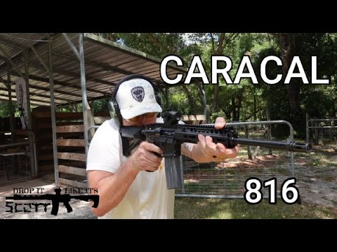 Caracal CAR816 A2 Piston Operated AR-15 - YouTube