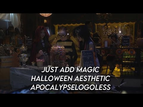 Just add magic Halloween aesthetic || Just add magic - YouTube