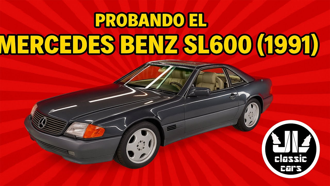Probando el Mercedes Benz SL600 (1991) - YouTube