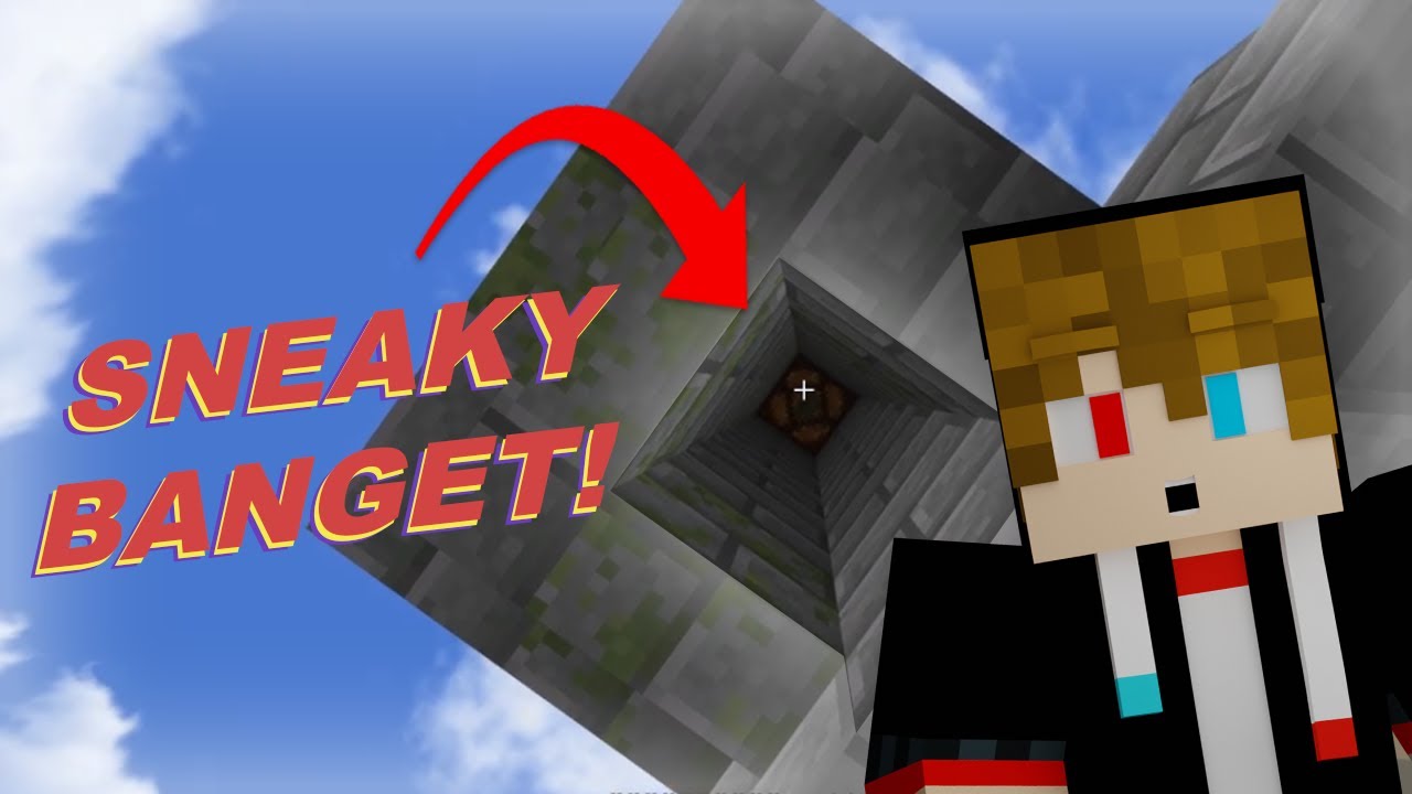 SNEAKY BANGET! - Minecraft Mini Games Bedrock Editon Indonesia 1# - YouTube