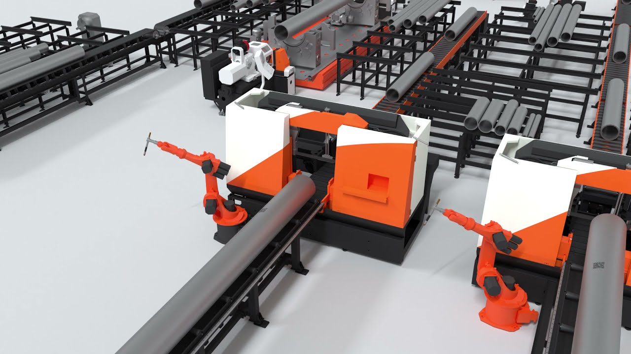 KD) KD style Pipe Fabrication Shop - YouTube