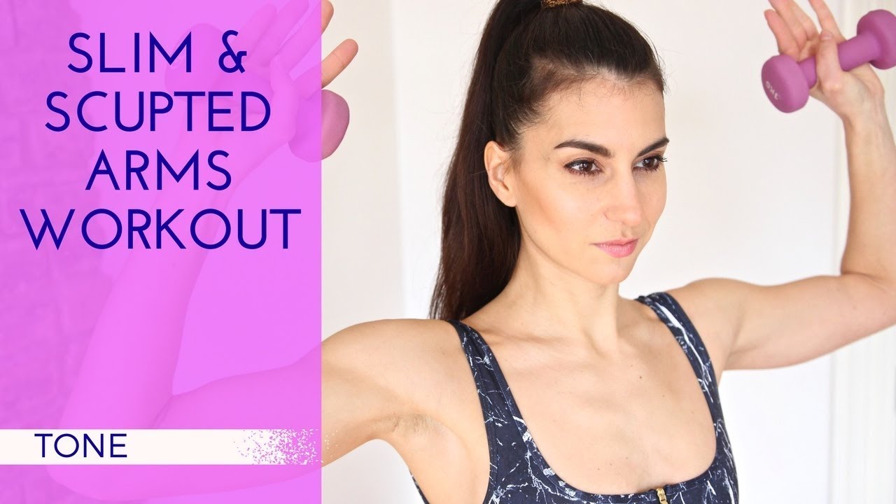 Slim And Sculpted Arms Workout Youtube