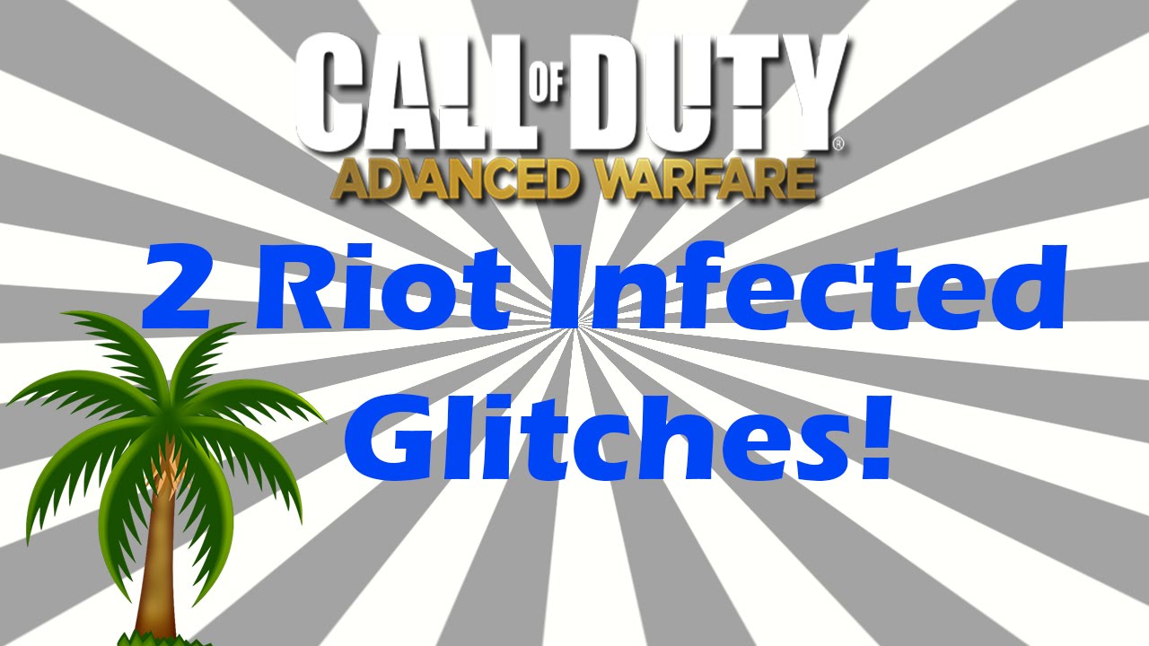 COD AW: 2 Riot Infected Glitches! - YouTube