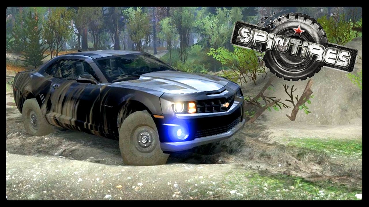 CAMARO SS OFF-ROAD: SÓ FAZ BARULHO xD - SPINTIRES MODS - YouTube