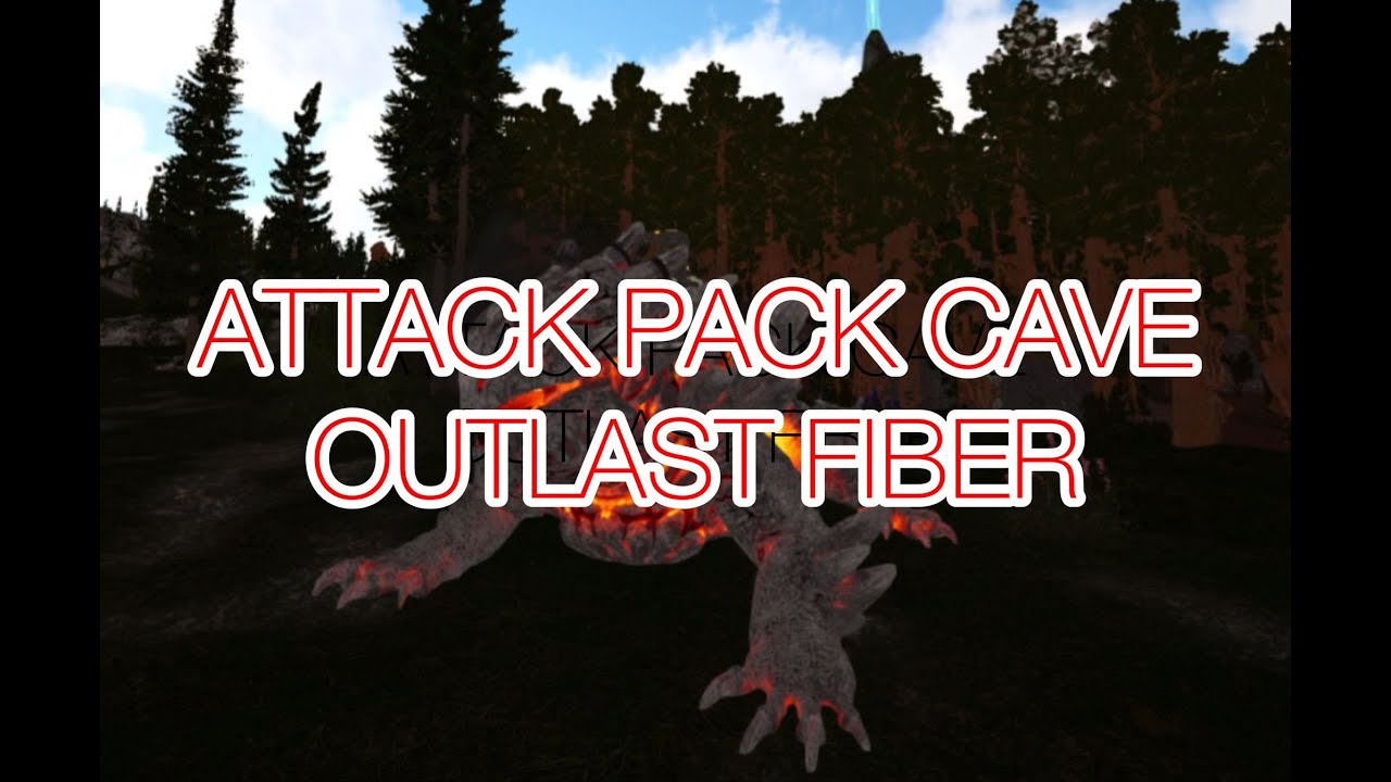 OUTLAST FIBER │ ATTACKING PACK CAVE │ ToxicBeLike │ ARK XBOX - YouTube
