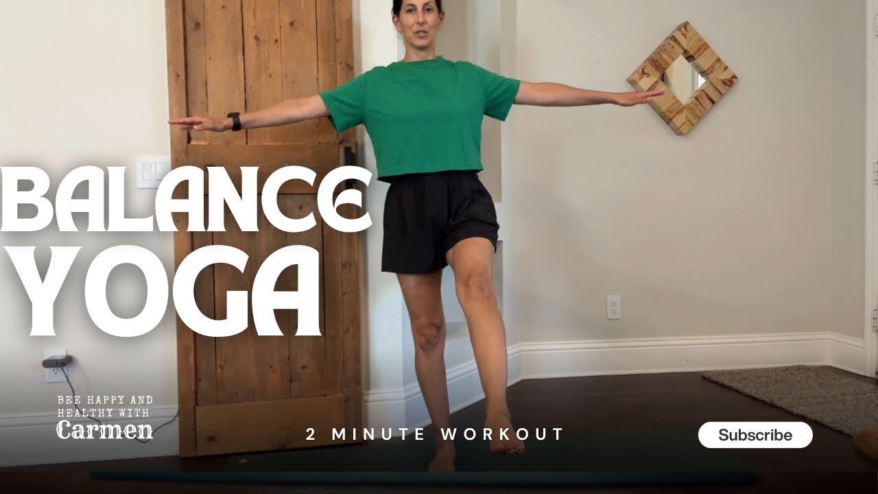 2-Min Yoga Tip to Improve Balance Fast | Quick Trick for Stability ...