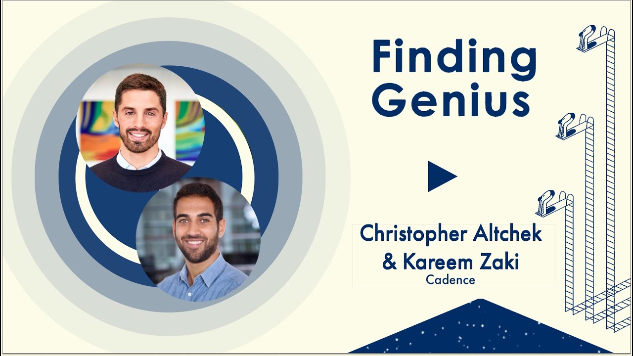 Finding Genius: Cadence, Chris Altchek and Kareem Zaki - YouTube
