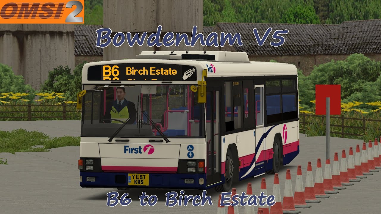 OMSI 2 Bowdenham v5 B6 to Birch Estate - YouTube