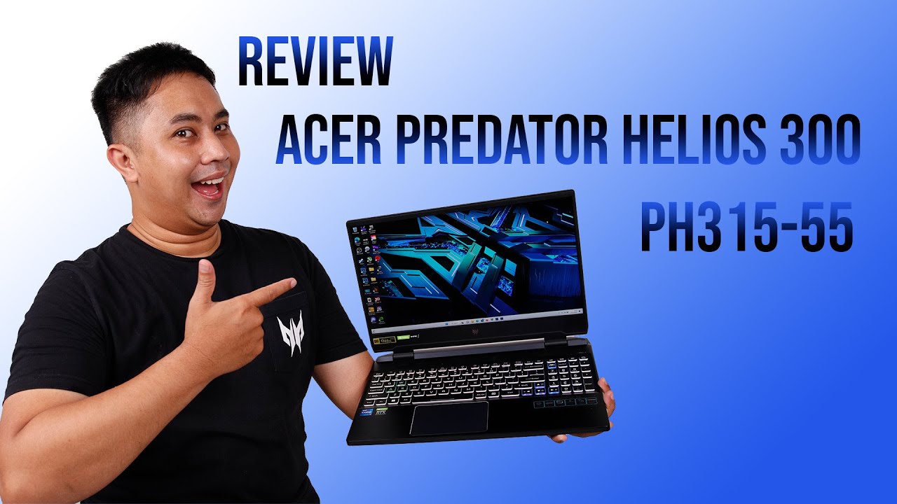 Acer Predator Helios 300 PH315-55 Review - YouTube