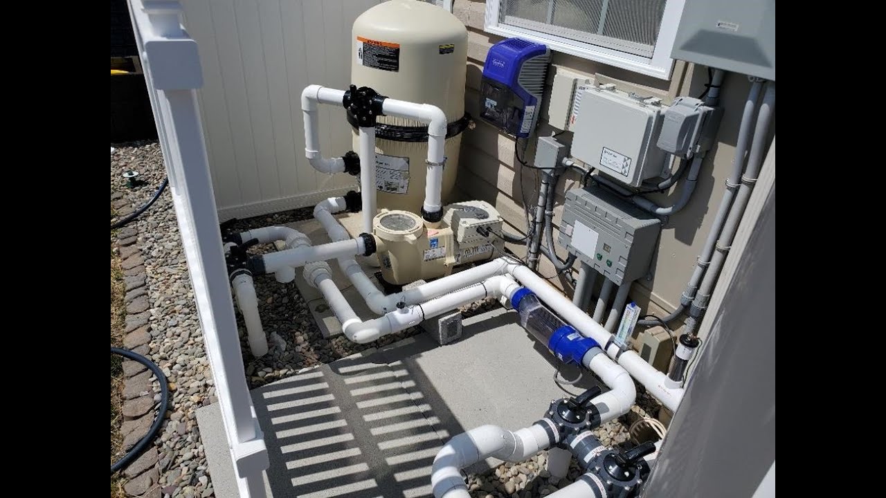 The Family Pool - Salt Water and Filter Upgrade - YouTube