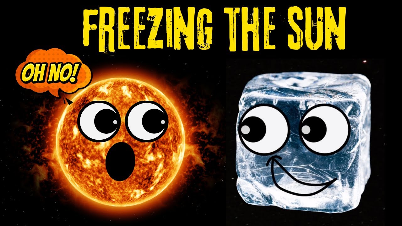 😲 What Happens When You Freeze the Sun? 🤣 Space fun for kids - YouTube
