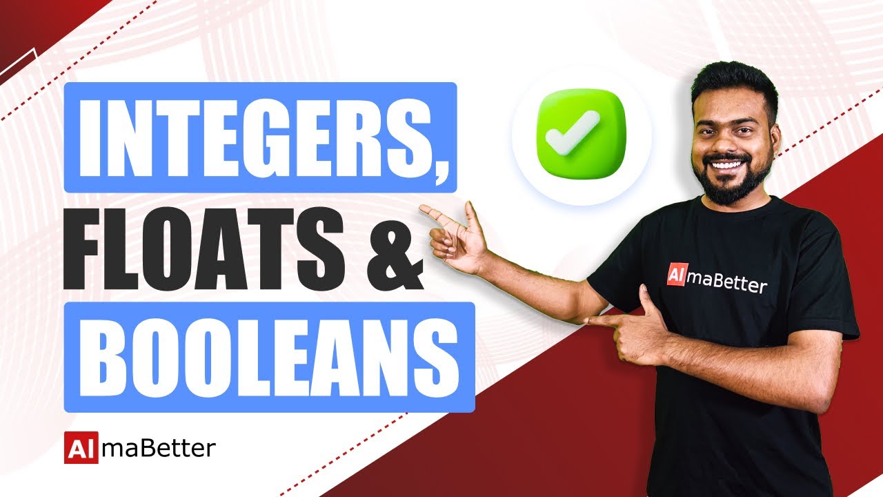 Integers Floats And Booleans In Python Python For Beginners Almabetter Youtube