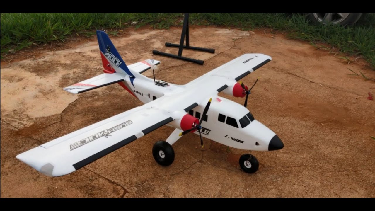 Voo Bi-Motor Avius BuShMule - YouTube