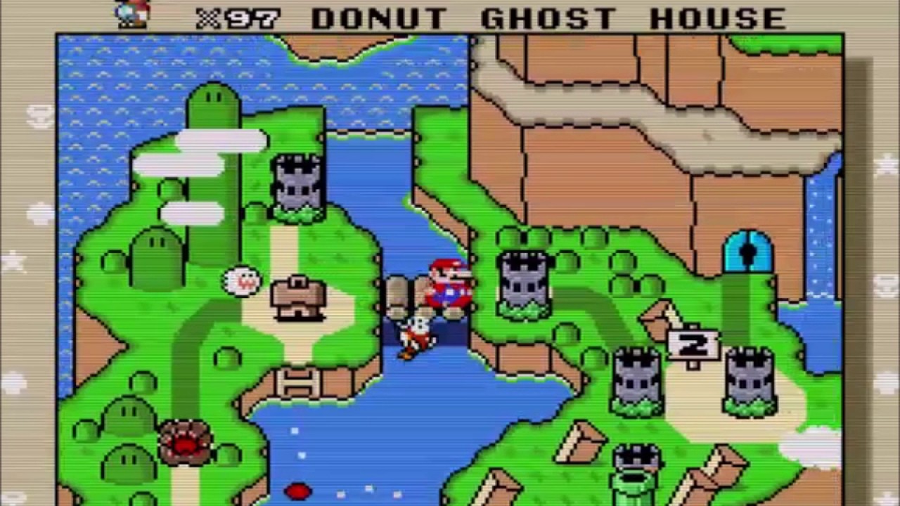 New Super Mario World (smw HACK BETA) trecho do 2º mundo - YouTube