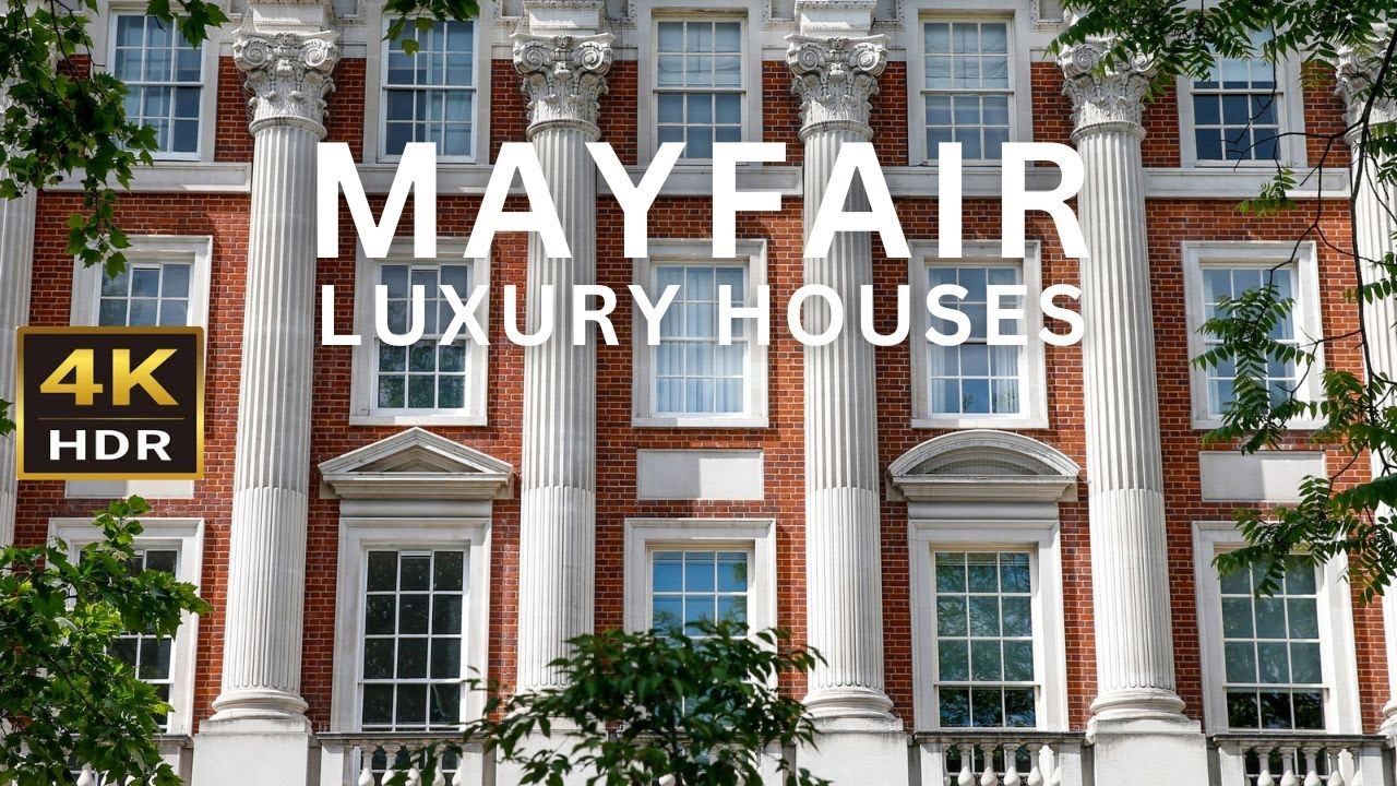Luxury houses of Mayfair | London Most Expensive Mayfair [4K HDR] - YouTube