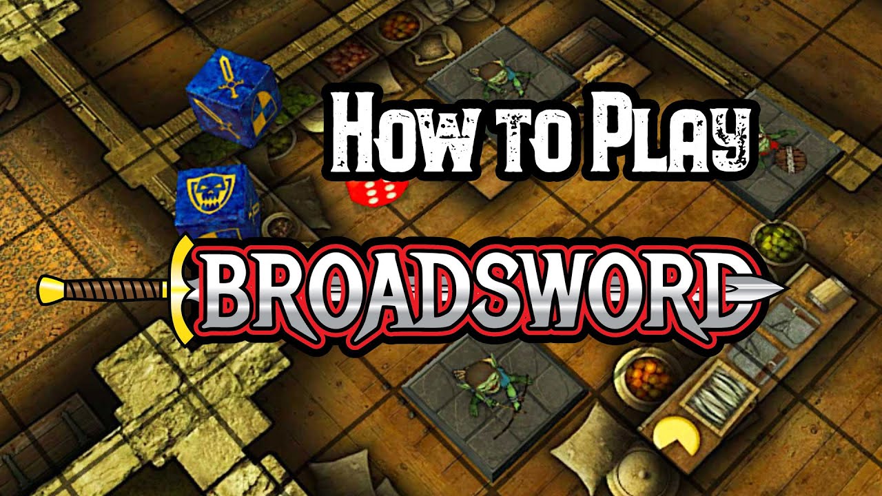How to Play Broadsword, 1st Edition - YouTube
