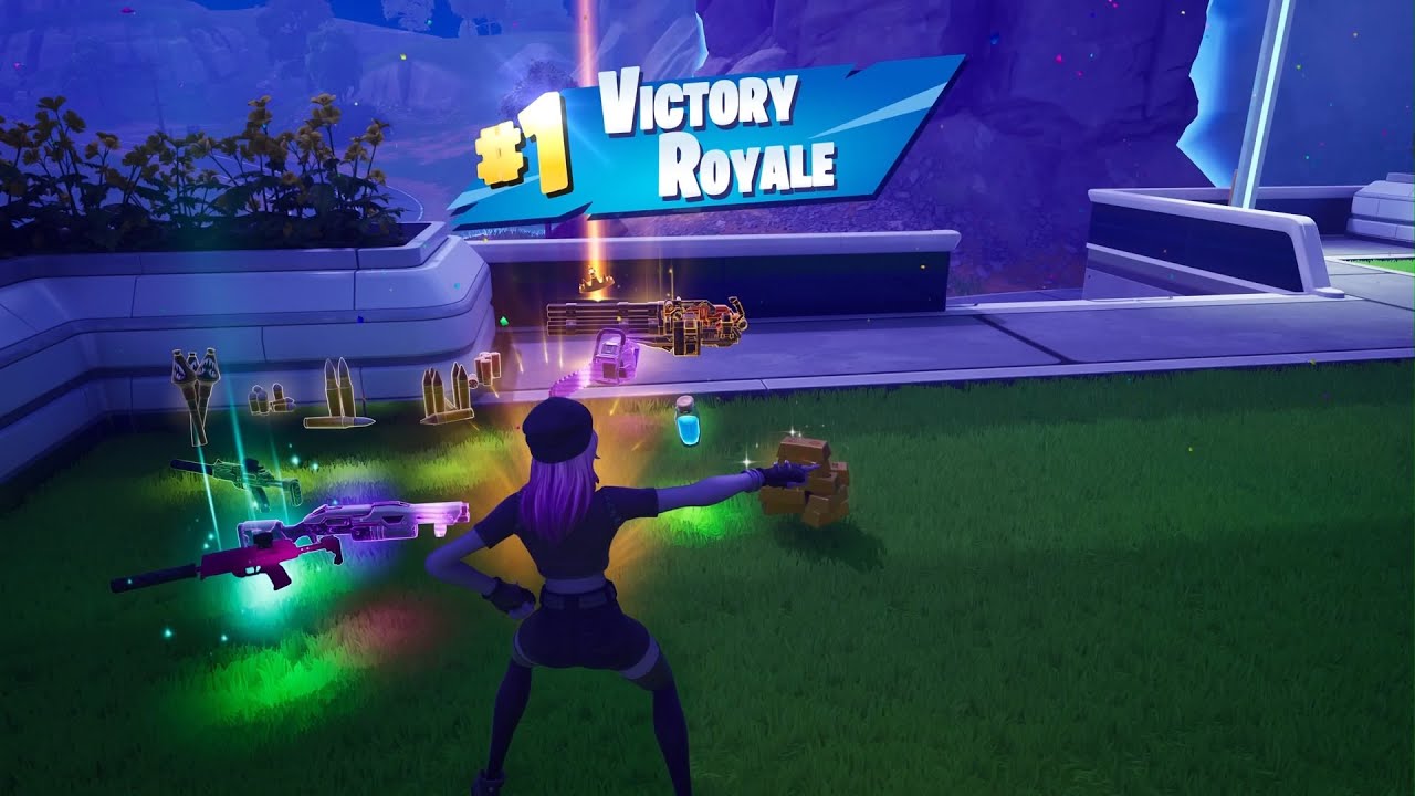 MIDNIGHT DUSK (CRYPT CRASHERS PACK) Skin Solo Gameplay in FORTNITE ...