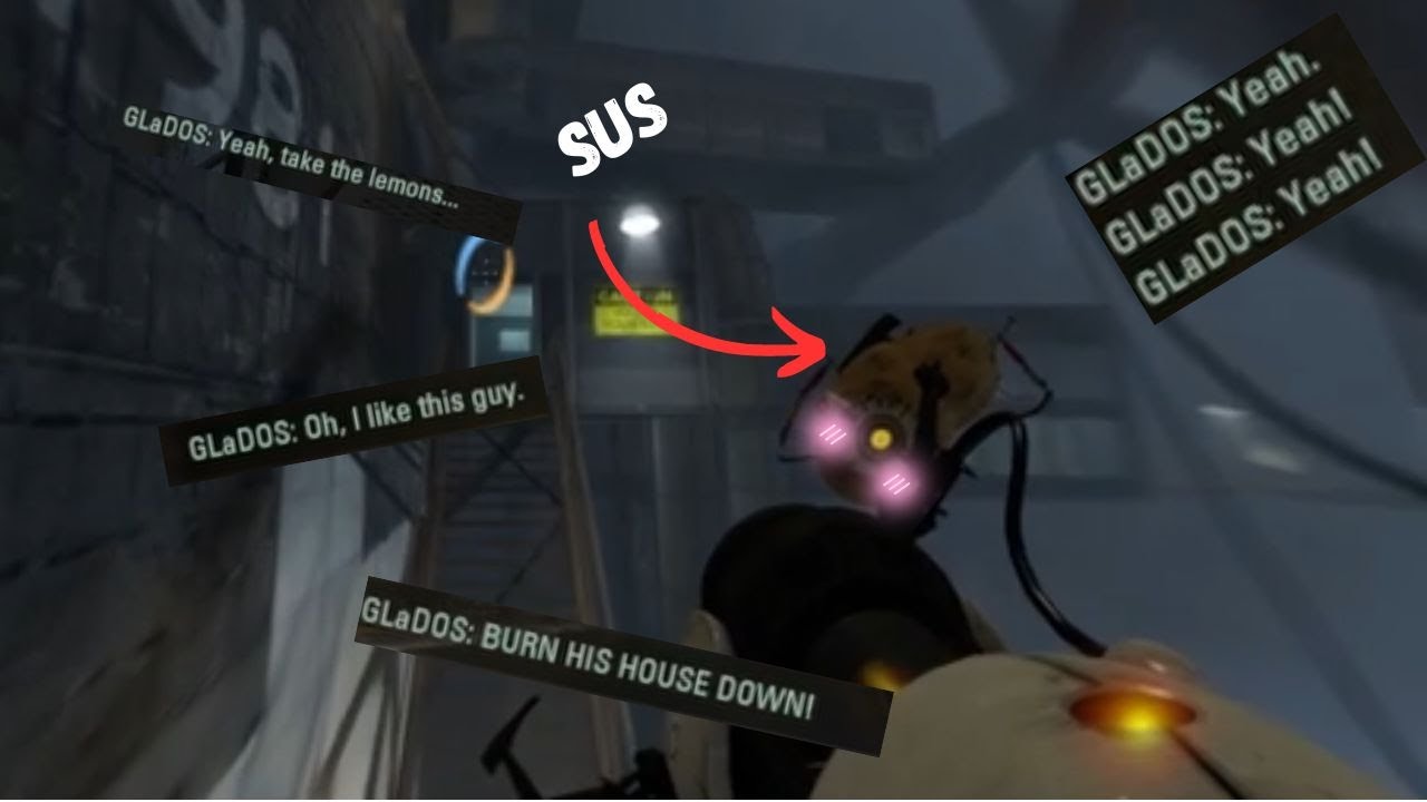 Glados Is Sus - YouTube