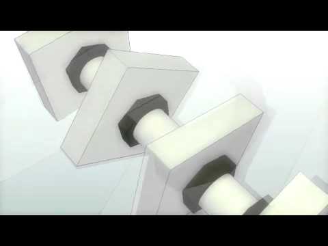 Spinning square & tube Motion Background - YouTube