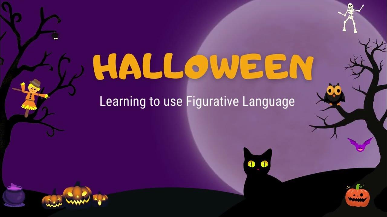 Halloween Learning to use Figurative Language | Halloween Unleashing ...