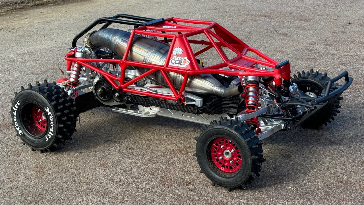 TAYLOR RC DIABLO 88CC BAJA Run - YouTube