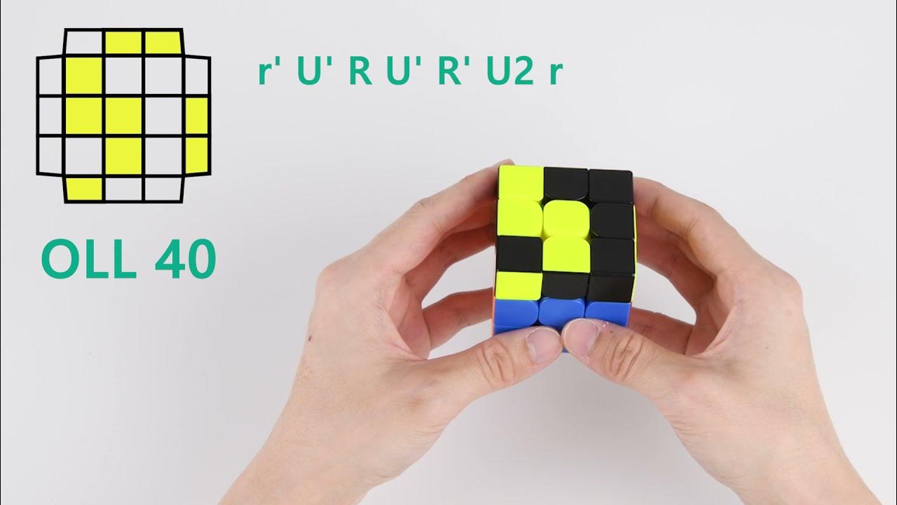 OLL Algorithms 40 - YouTube