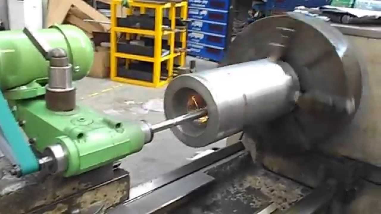 rectificado de cilindro interior - YouTube