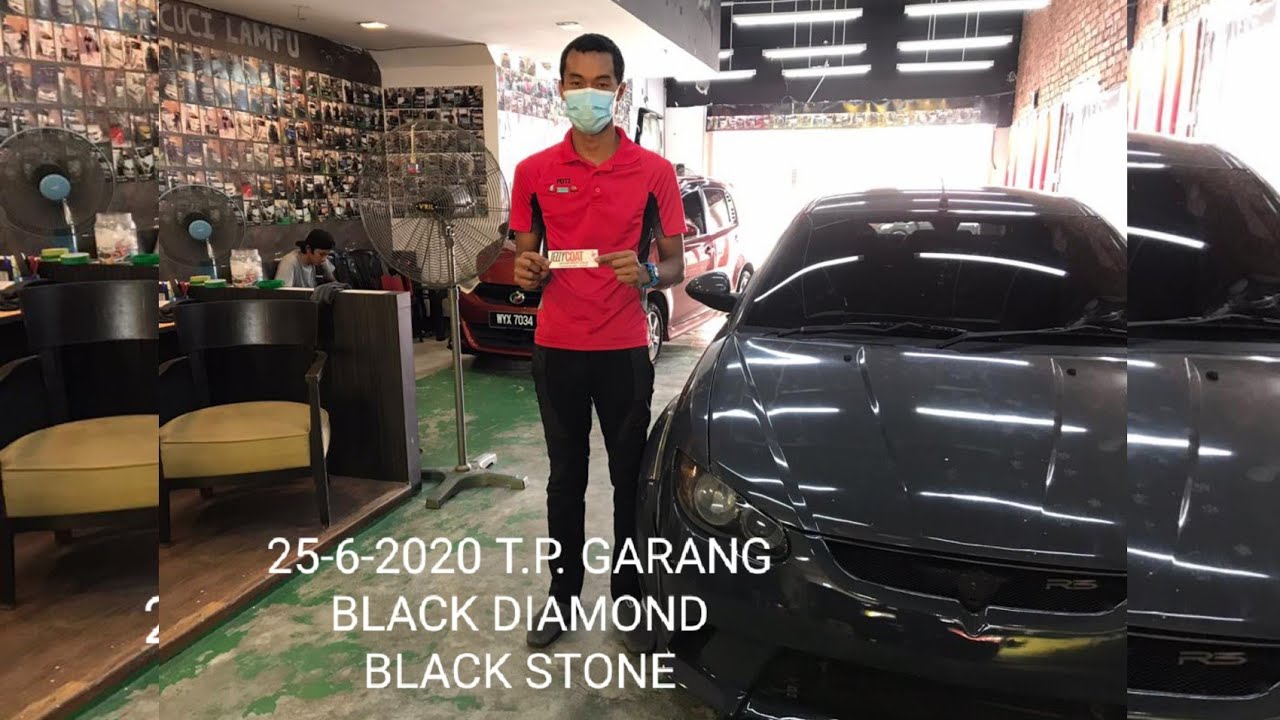 PROTON SATRIA NEO SMOKE HEADLAMP COATING BLACK DIAMOND STONE FROM TELUK ...