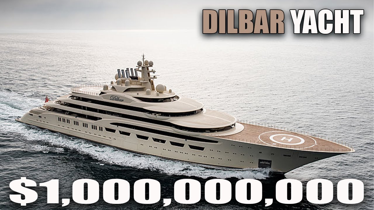 $1,000,000,000 inside World Biggest Superyacht Dilbar | Technology ...