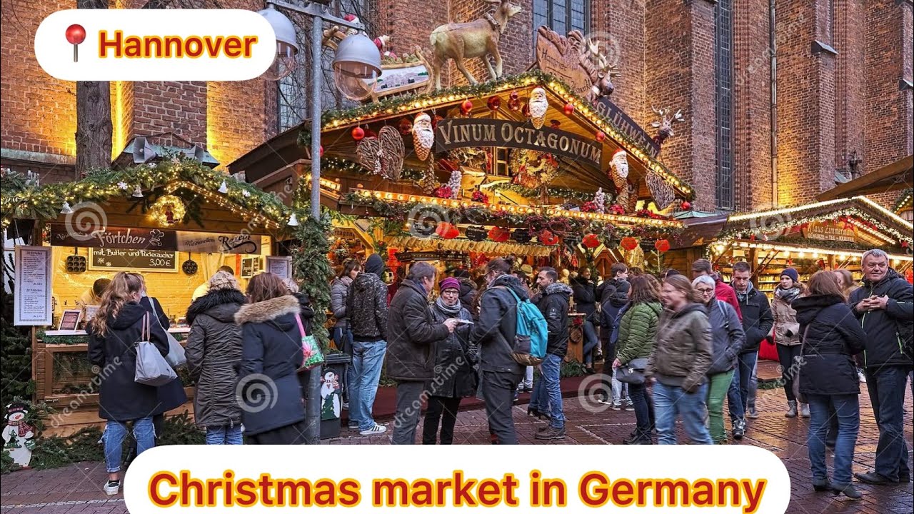 Hannover, Germany Christmas Market | Walking tour | Christmas vlog # ...