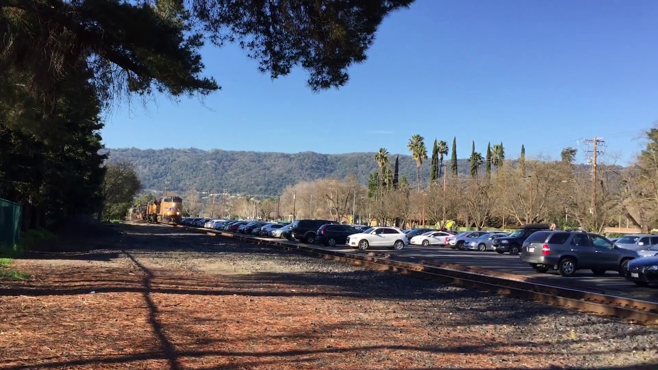 Up 5355 shuttle going through pleasanton part 1 - YouTube