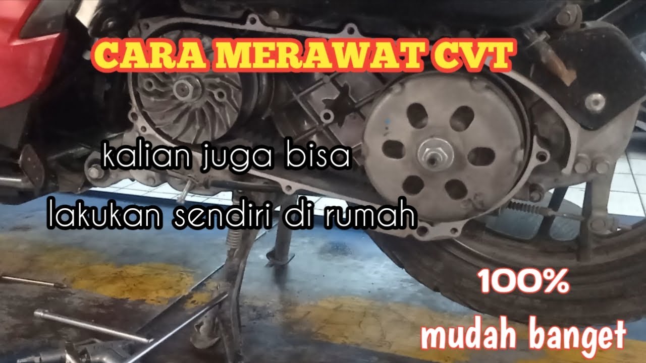 CARA SERVICE CVT MOTOR VARIO150 | PERAWATAN CVT #tutorialcvt #indraas ...