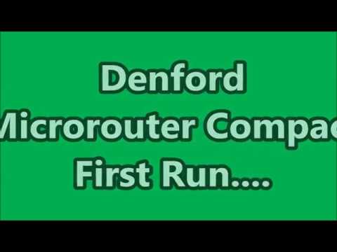 Denford Microrouter Compact - YouTube