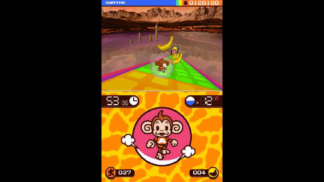 Super Monkey Ball: Touch & Roll ... (Nintendo DS) 60fps Gameplay - YouTube