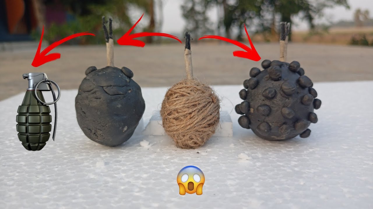 How to make A powerful bomb hand grenade ## experiment America ## - YouTube