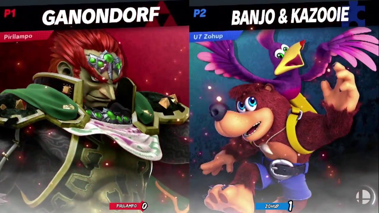 Pirilampo (Ganon, Hero) vs U7 Zohup (Banjo) SMASH ATIBAIA CUP 3 ...