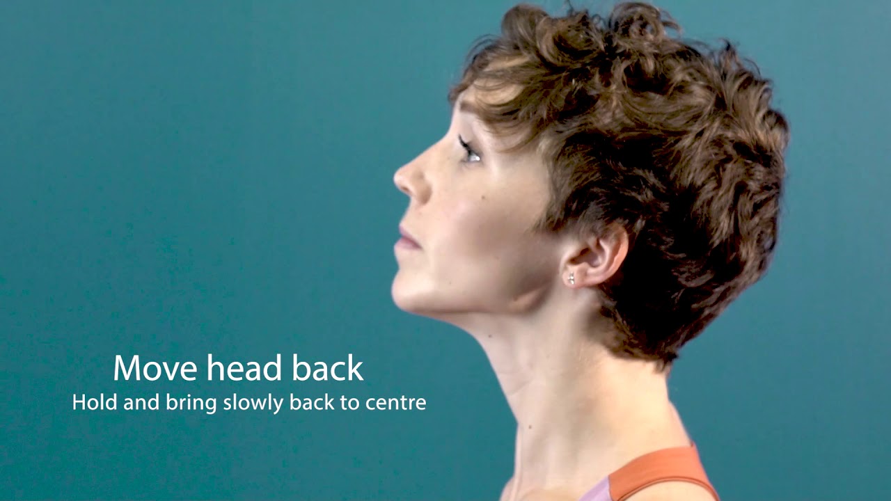 Neck Extension Exercise - YouTube