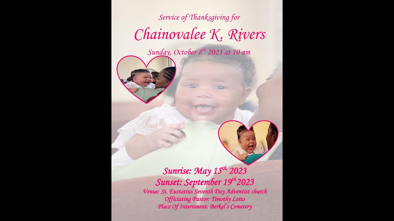 Service of Thanksgiving For: Chainovalee K. Rivers - YouTube