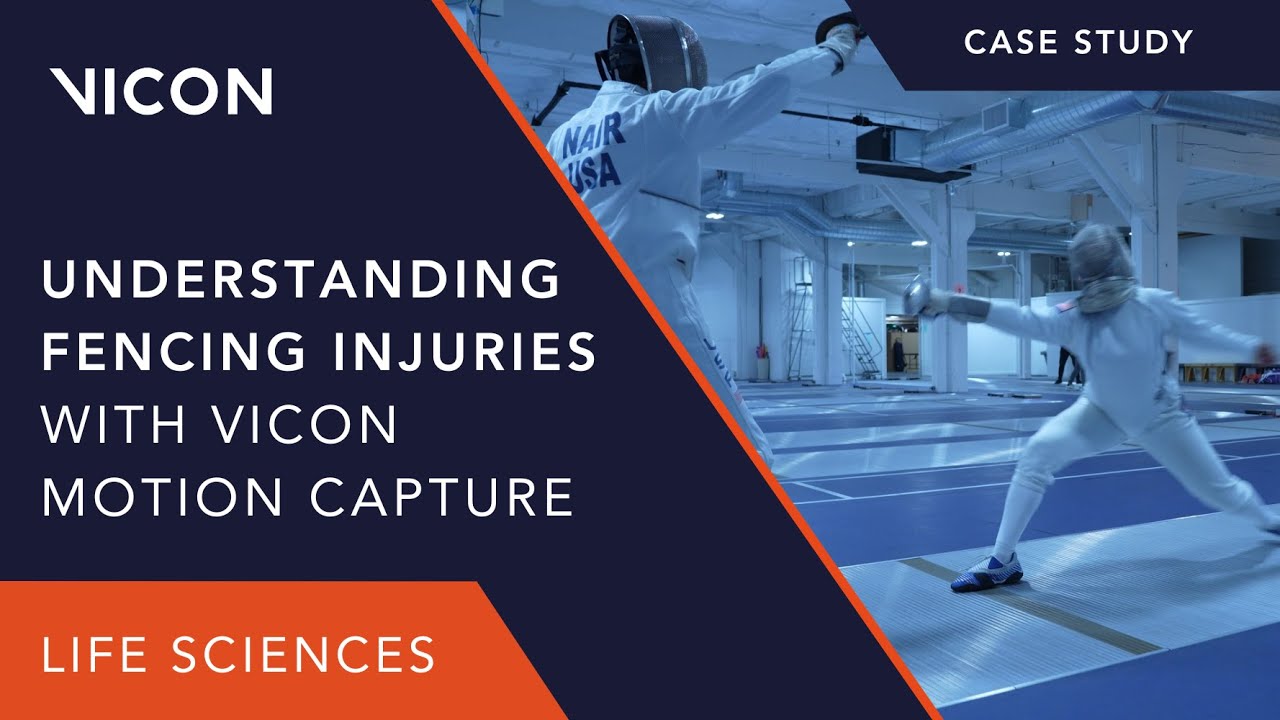 Understanding Fencing Injuries with Vicon Motion Capture - YouTube