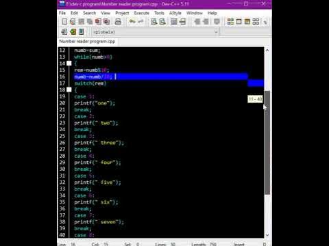 Number reader #shorts #viral #viralshorts #shortfeed #coding #codinglife #clanguage - YouTube